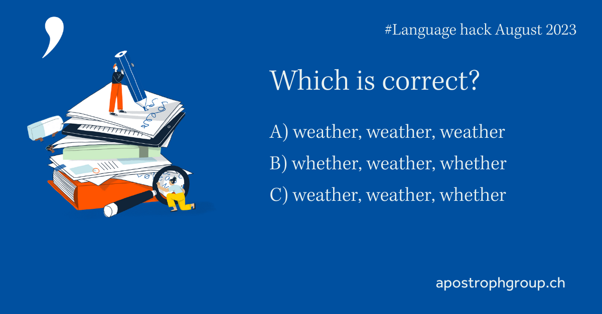 Language hack August 2023